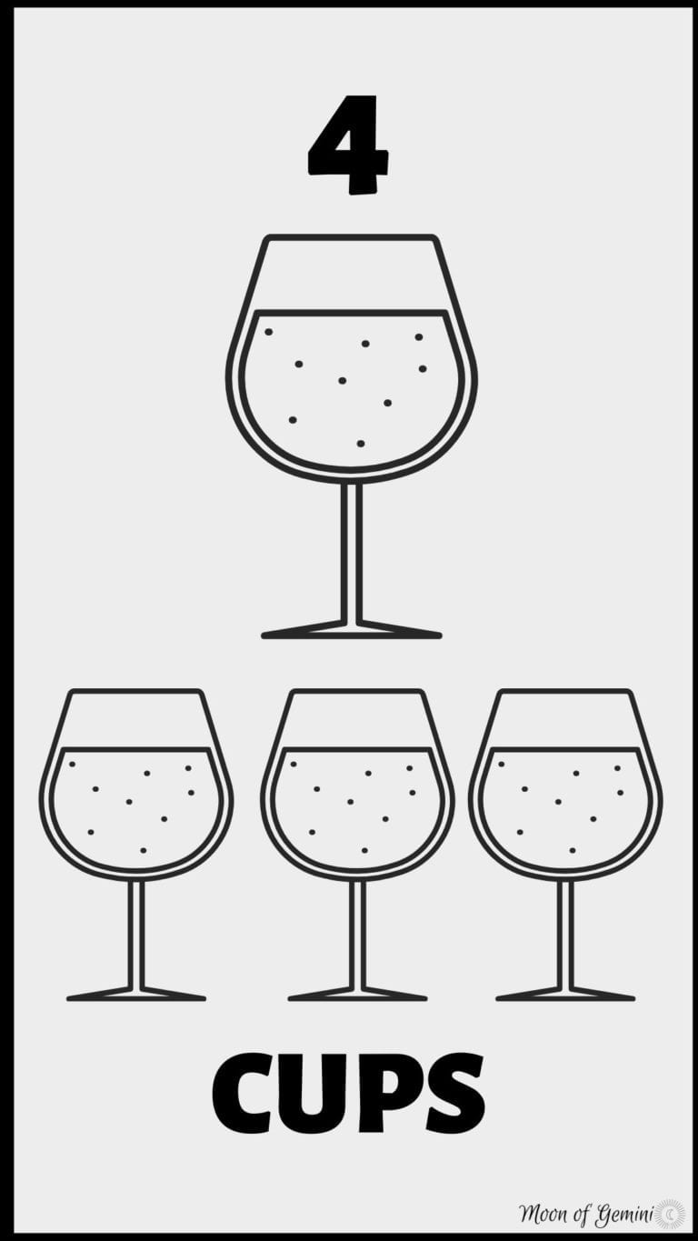 4 of Cups Tarot Card Meaning • Moon of Gemini