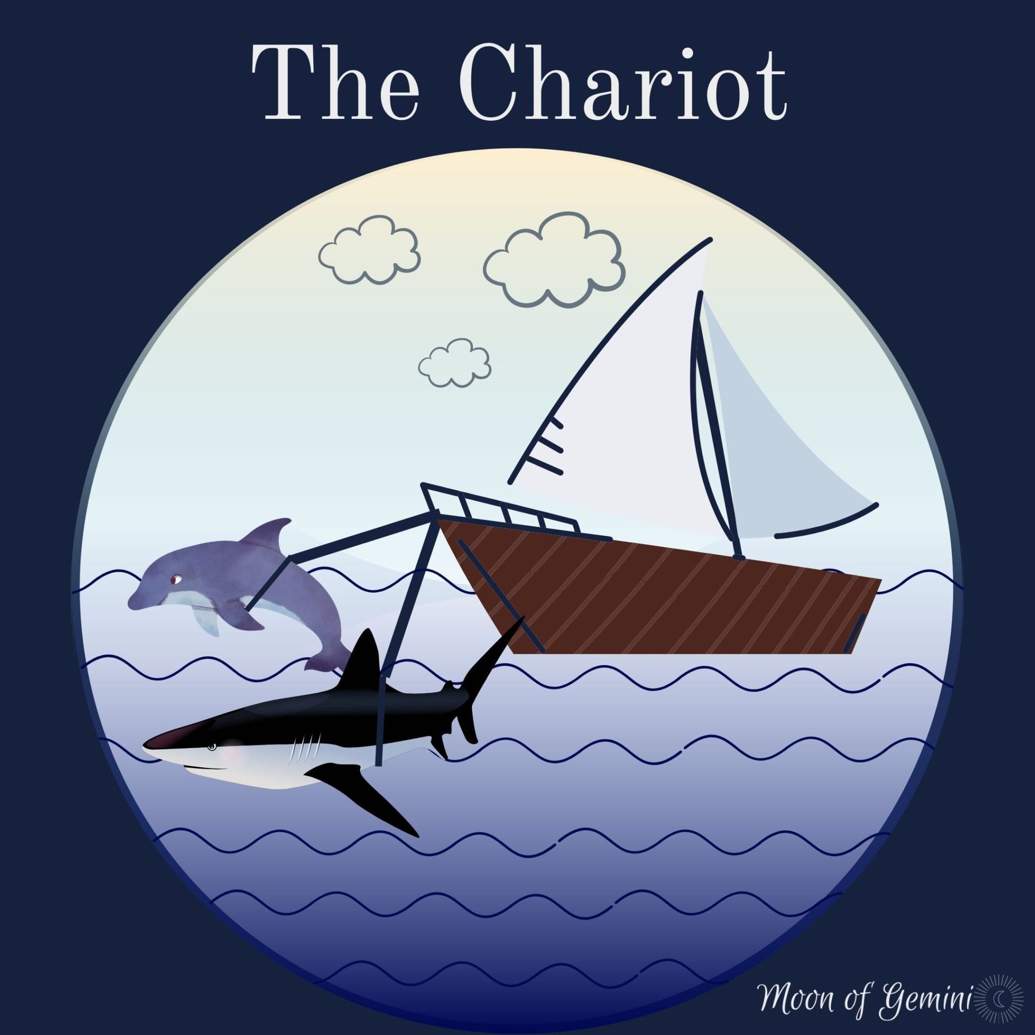 The Chariot Tarot Card Meaning • Moon of Gemini