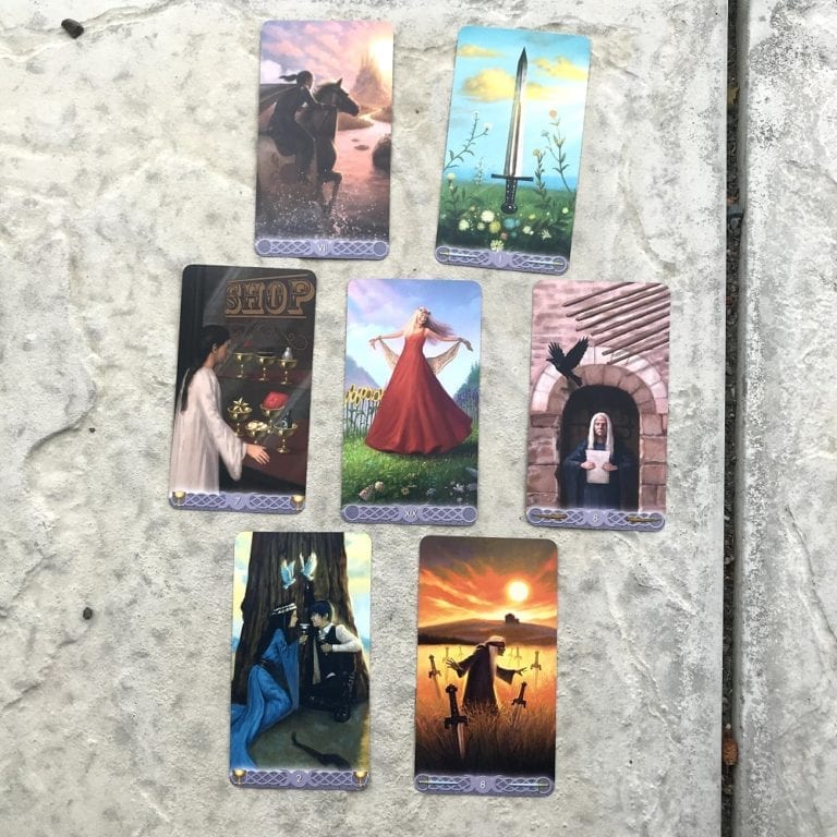Summer Solstice Tarot Spread - 6 Cards • Moon of Gemini